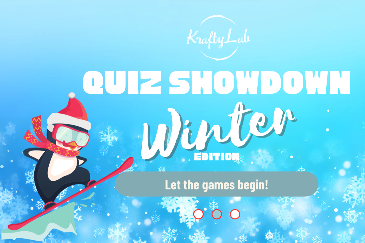 Winter Quiz Showdown – Virtual Holiday Trivia for Teams